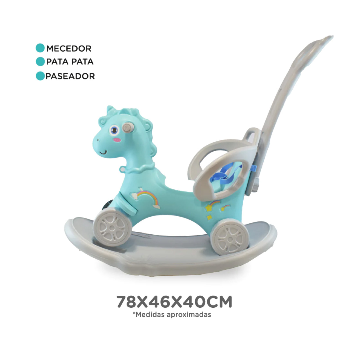 Ok Baby Unicornio Mecedor 3en1 | Grupo BabyStore
