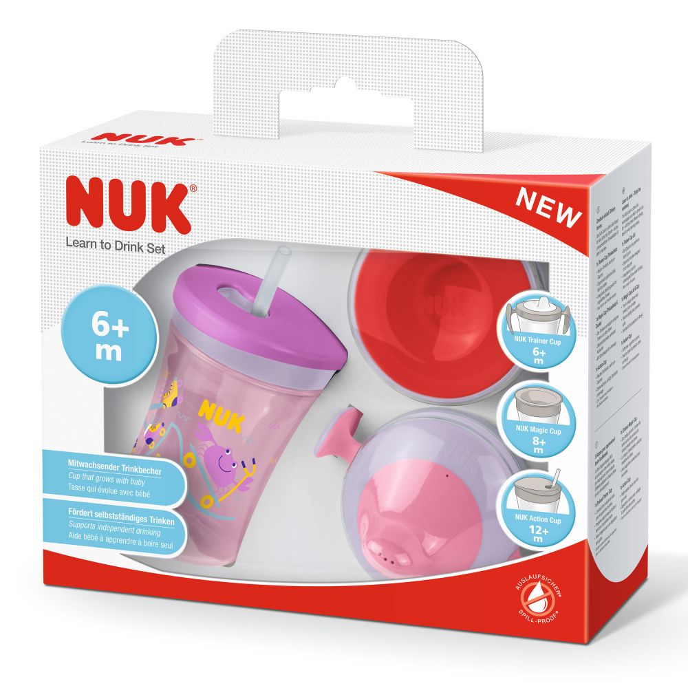Nuk Set Vasos Evolution Cup | Grupo BabyStore