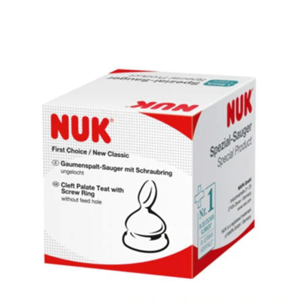 Nuk Tetina MEDIC PRO Latex Labio Leporino / Fisura Labial | Grupo BabyStore