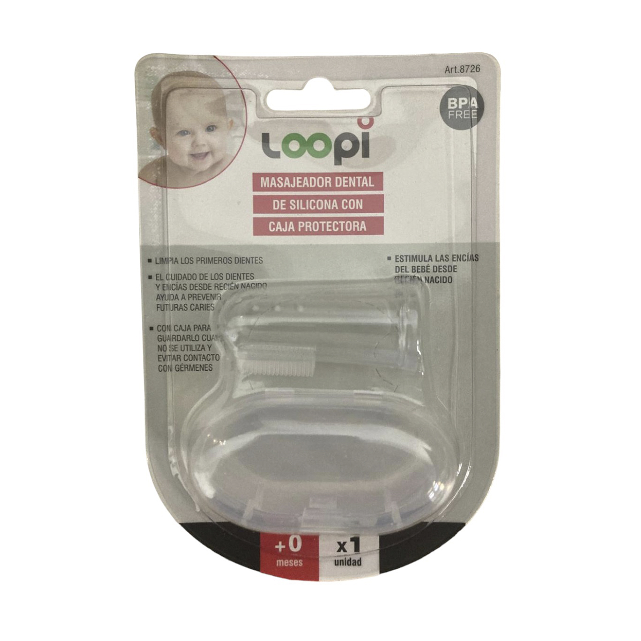 Loopi Masajeador Dental 8726 | Grupo BabyStore