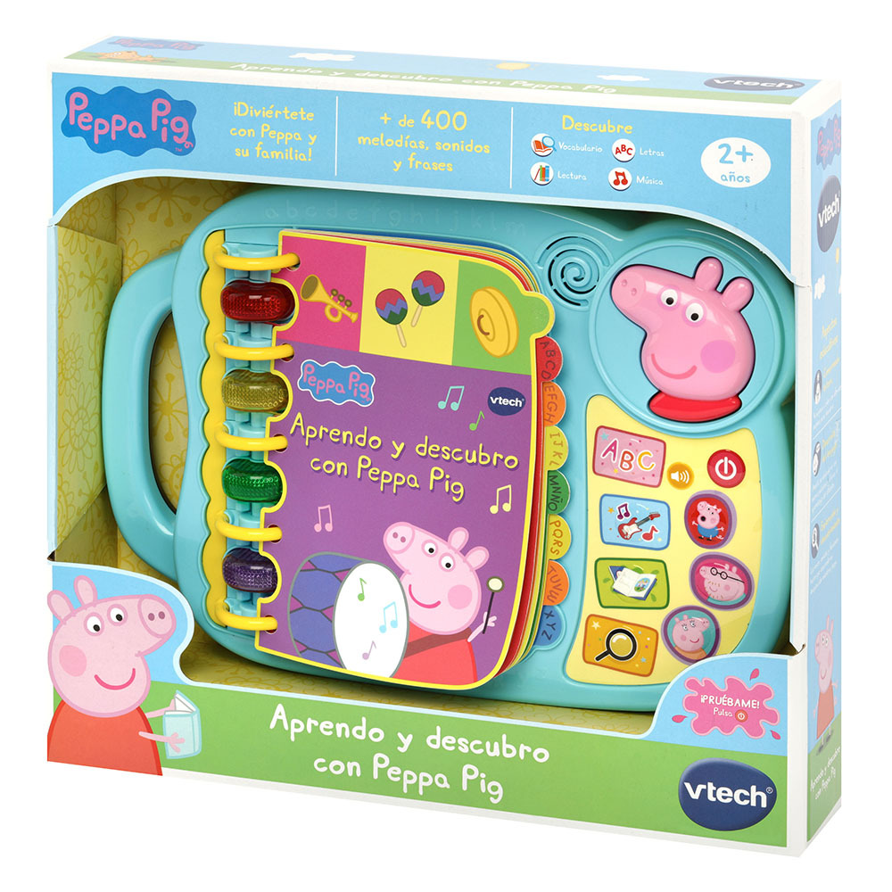 V-Tech Aprendo y Descubro Peppa Pig | Grupo BabyStore