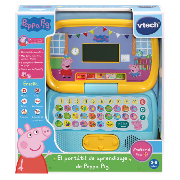 V-Tech Portátil Aprendizaje Peppa Pig | Grupo BabyStore