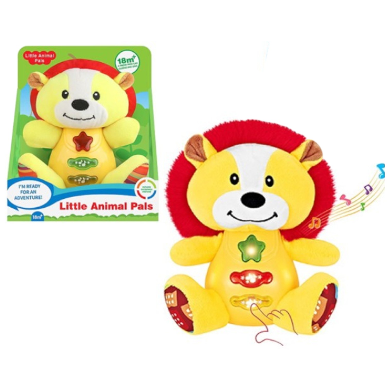 Baby Sunki Peluche Animales con Luz y Sonido | Grupo BabyStore