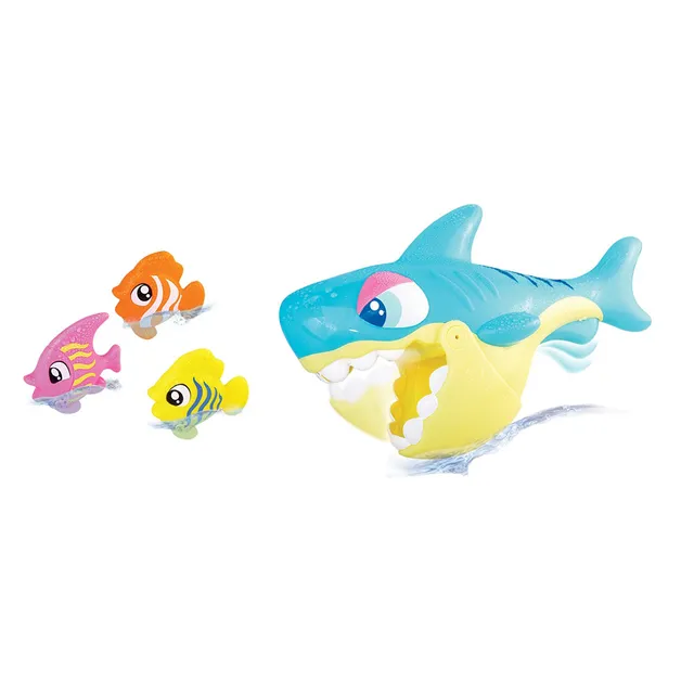 Happy Kids - Little Learner Shark Grabber Bath Toy Set - 4pcs (2 ...