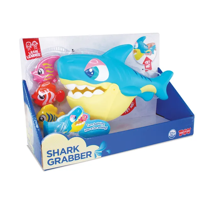 Happy Kids - Little Learner Shark Grabber Bath Toy Set - 4pcs | Grupo ...