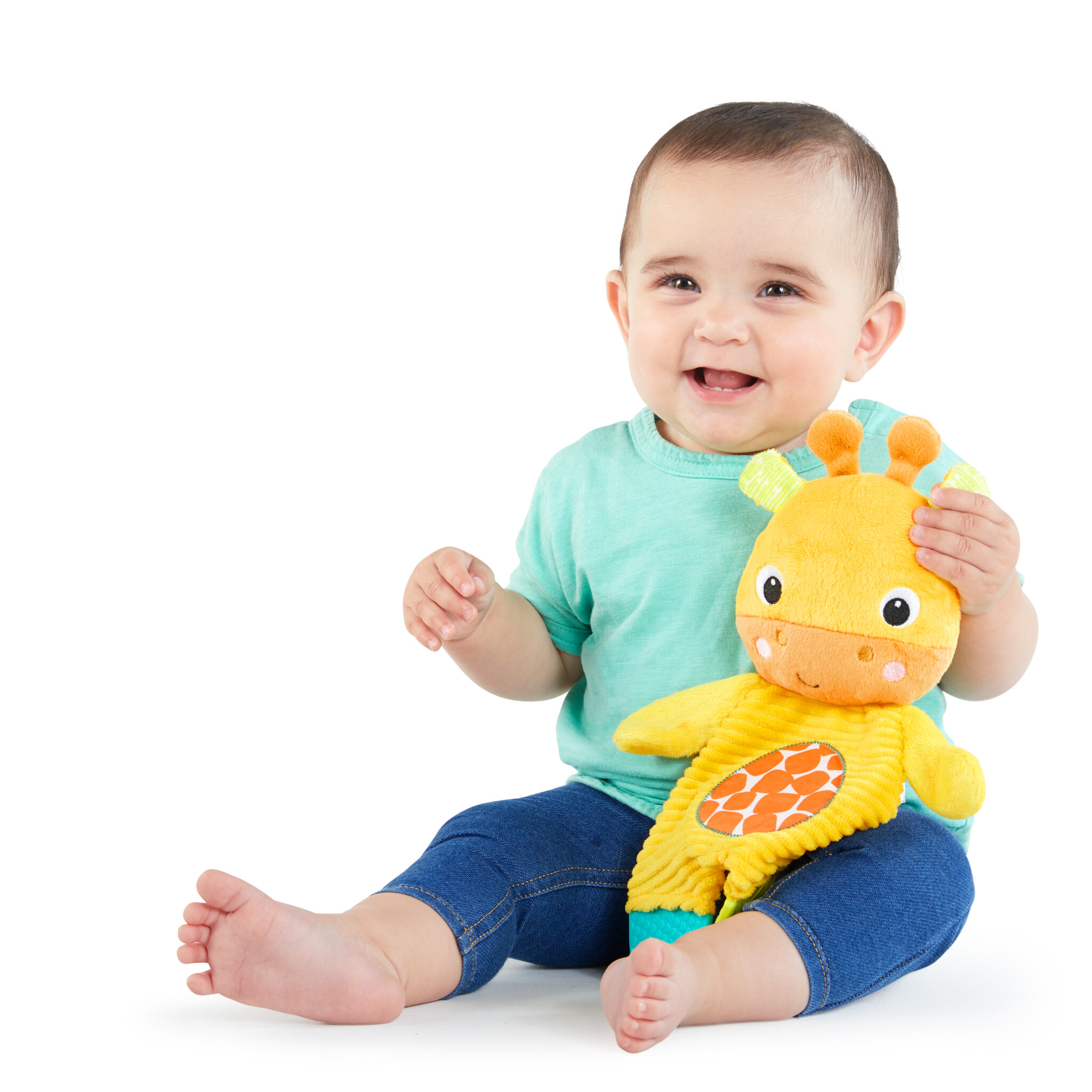Bright Starts Snuggle Teethe Plush Giraffe | Grupo BabyStore